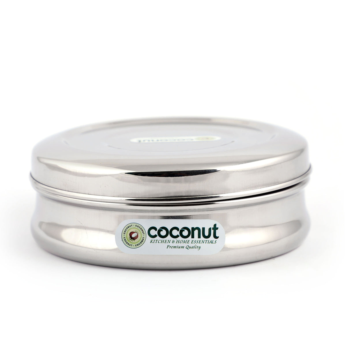 Coconut Stainless Steel Chocolate Dabba - Set of 3, Mirror Finish, Str – Coconut Store