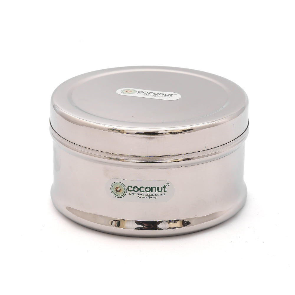 Coconut Stainless Steel Ferroro Puri Dabba - 1 Unit – Coconut Store