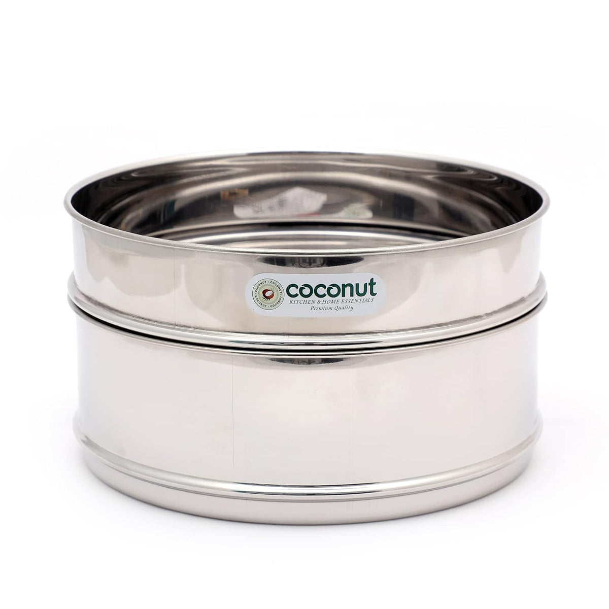 Coconut Stainless Steel Stackable Cooker Separator Containers for 5 Li ...