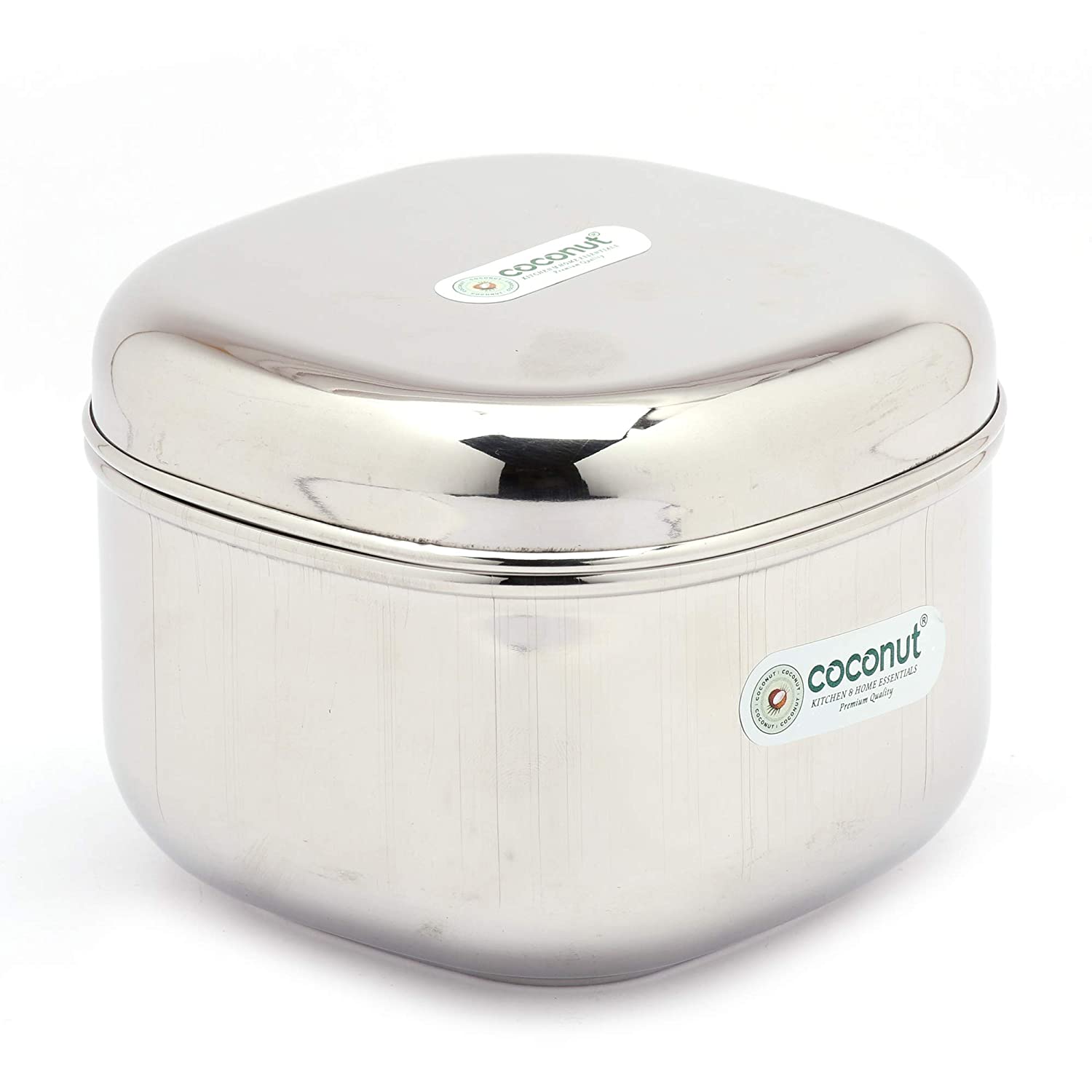 Coconut Stainless Steel Magnum Pot - Containers Box / Utility Box / Lu ...