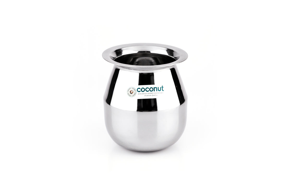 Coconut Stainless Steel Junior Satari lota - unit 1, Kalash / Chambu ...