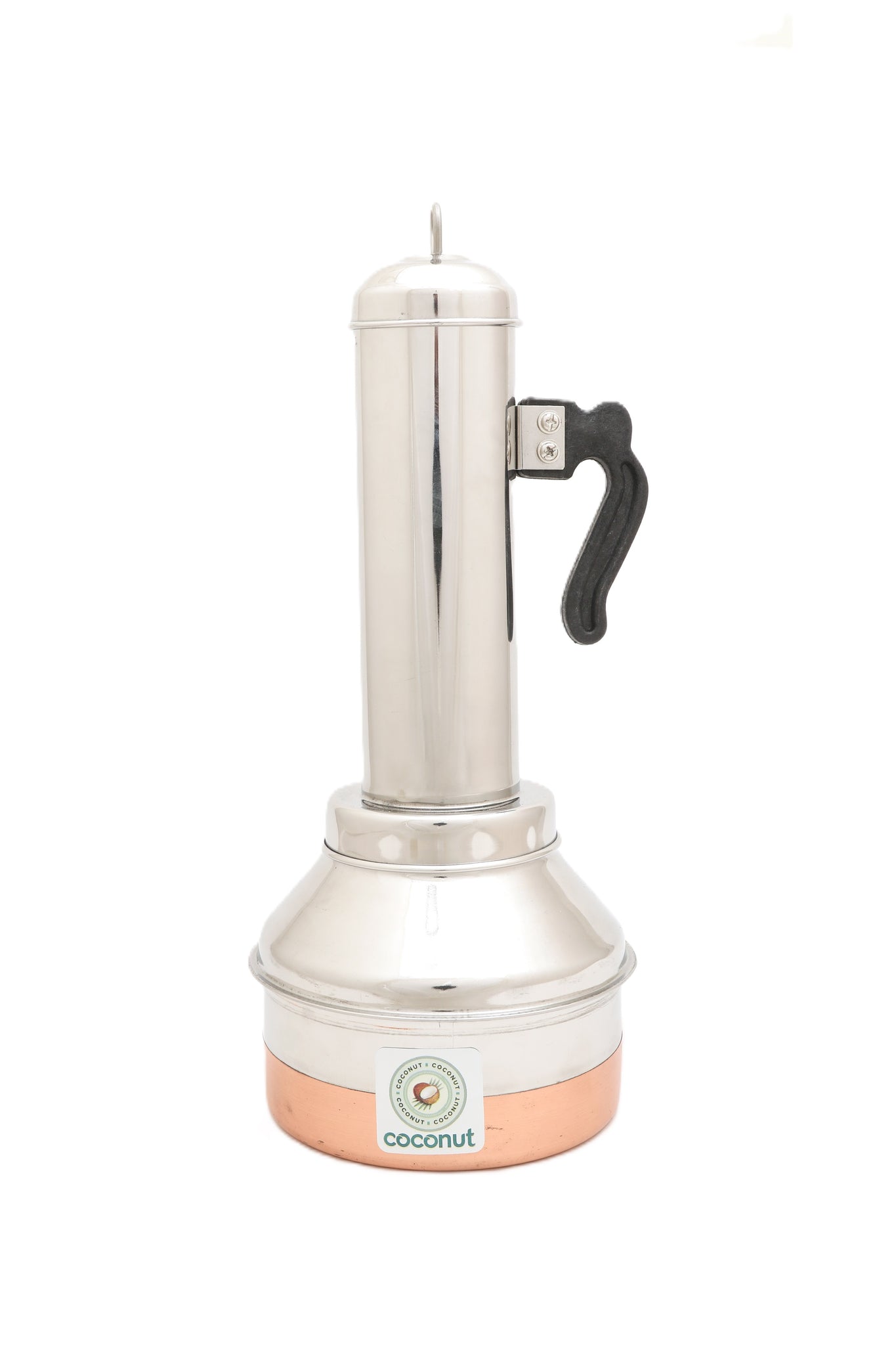 Coconut Stainless Steel Copper Bottom Puttu Maker / Puttu Kodam with L ...