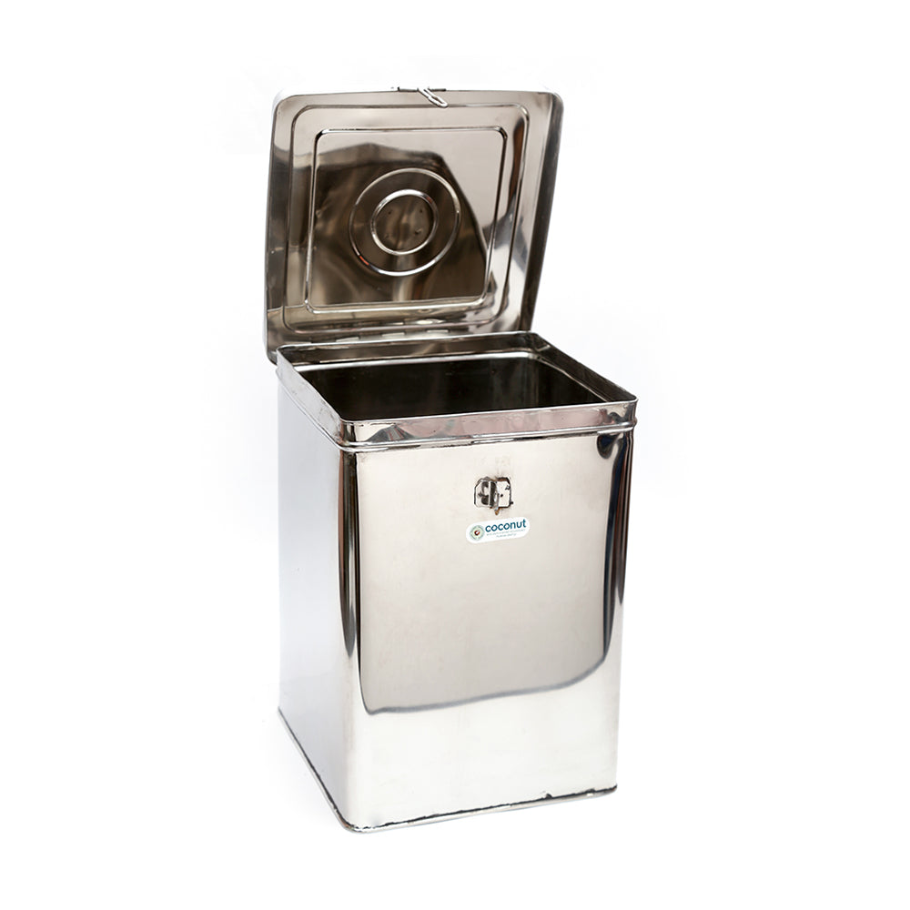 Coconut Stainless Steel Coin Box / Locker Box / Safe Storage Box / Pig ...