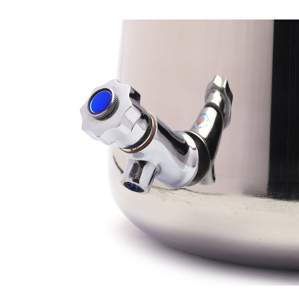 Coconut Stainless Steel - Vertical Water Pot Container with Tap | 10lt ...