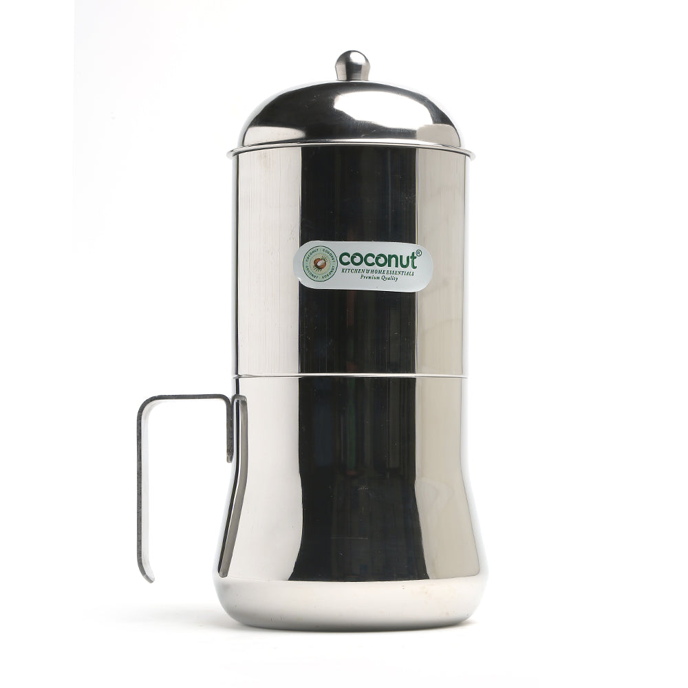 Coconut - Filter Coffee Maker with SS Handle - South Indian Coffee Fil ...