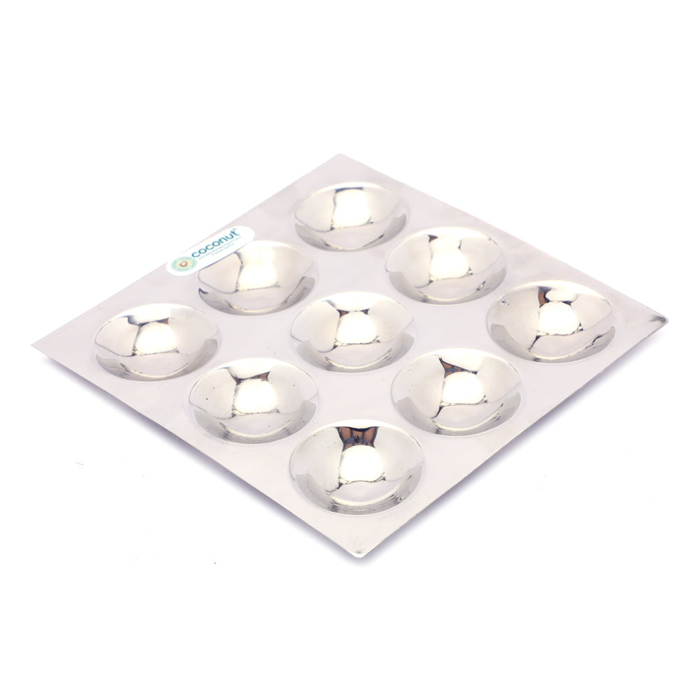 Coconut Stainless Steel Idly Steamer Trivia Idli Maker - Gas stove and ...