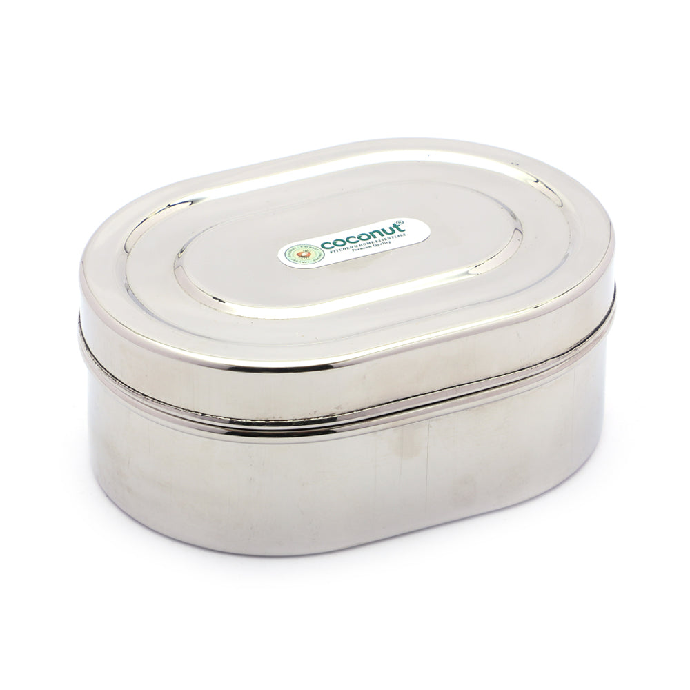 Coconut Gems Stainless Steel Lunch Box/ Tiffin Box Big - 1 Unit - 500M ...