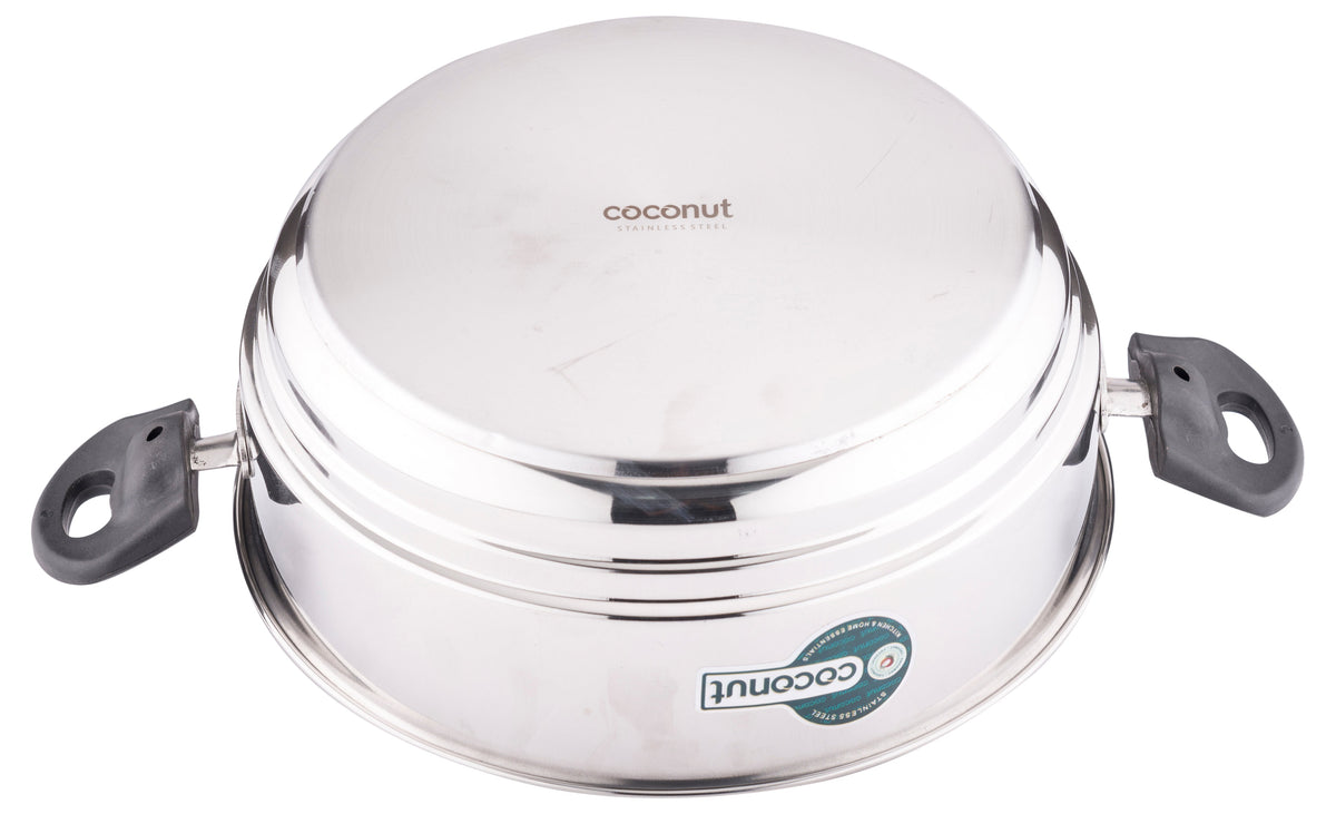 Coconut Stainless Steel Multipurpose Steamer -Idli Steamer with dhokla ...