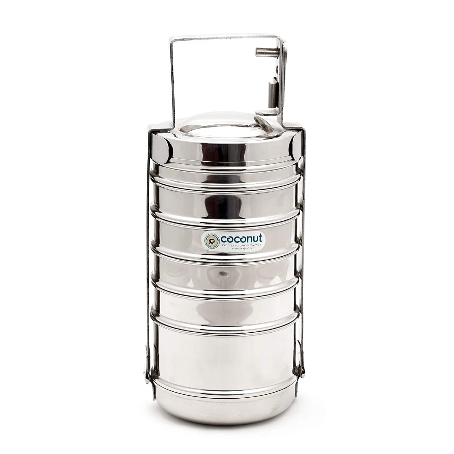 Coconut Stainless Steel Chettinad Tiffin - Traditional Tiffin / Carrie ...