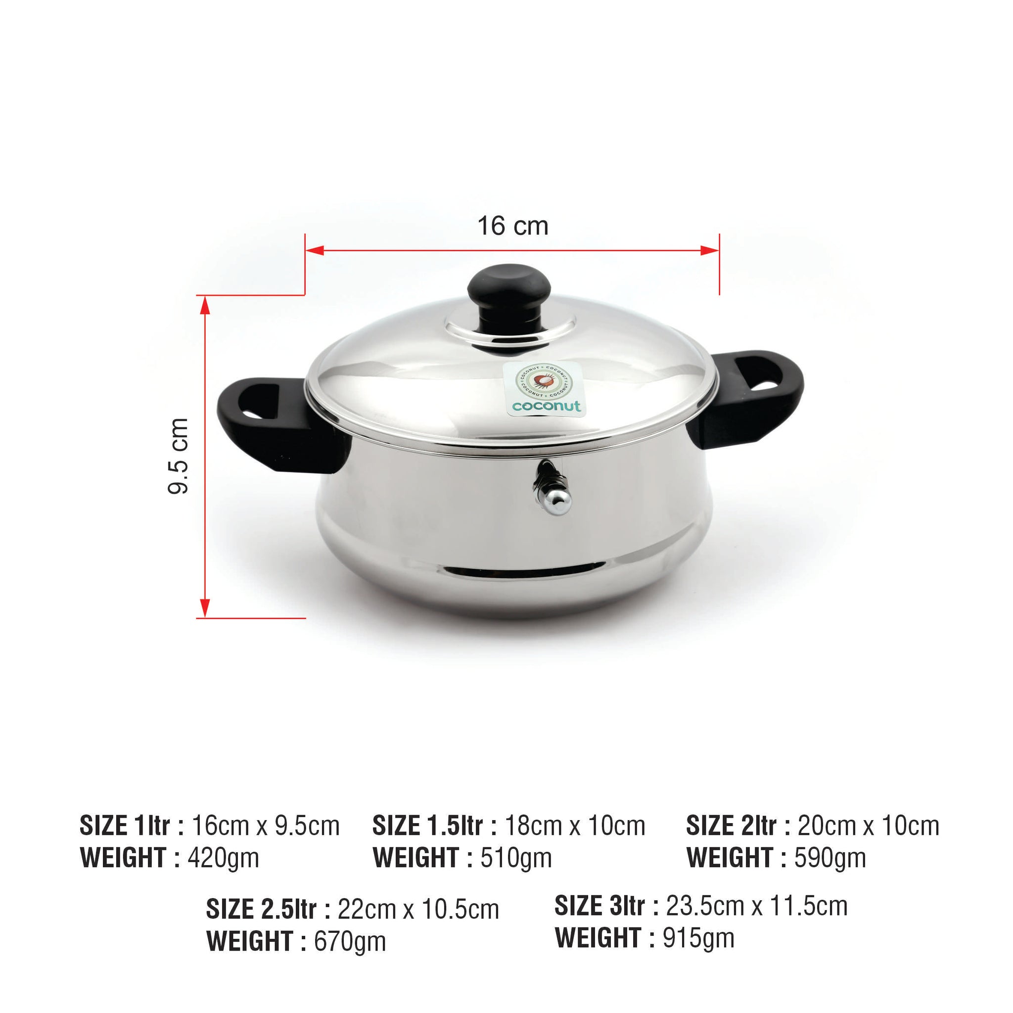 Coconut Stainless Steel Flat Milk Boiler – Coconut Store