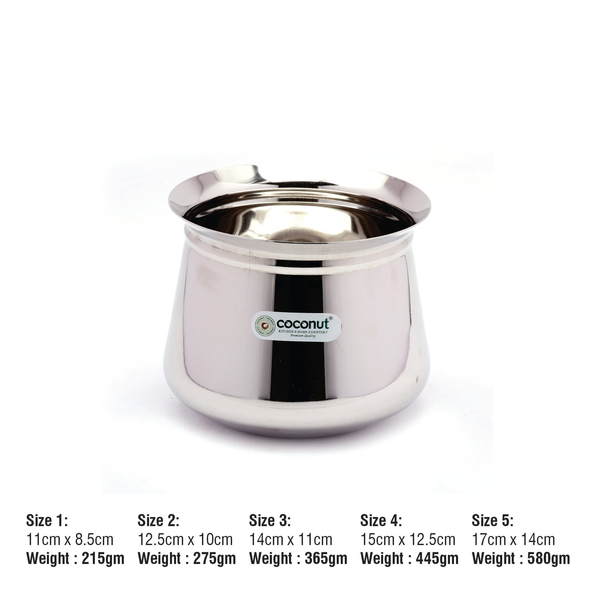 Coconut Stainless Steel - Cookware/Temple Handi – Coconut Store