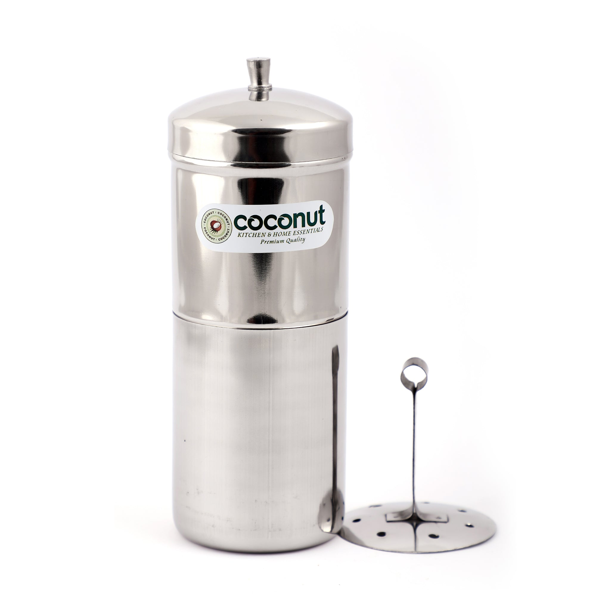 Coconut Stainless Steel Coffee Filter / Brew Filter / Decoction Maker ...