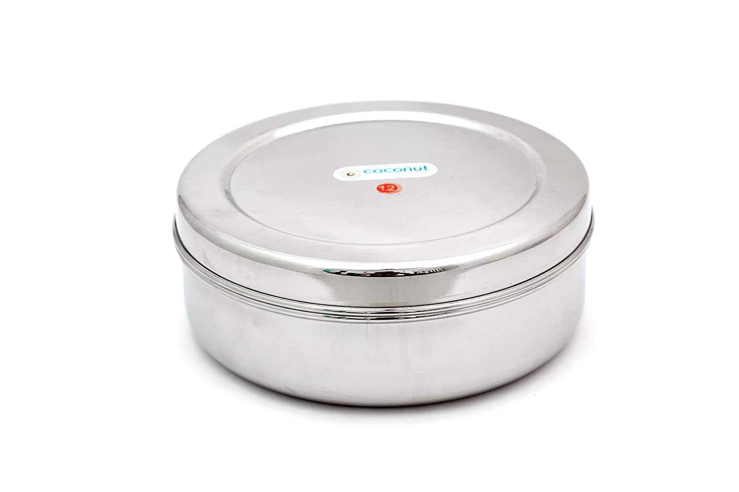 Coconut Stainless Steel Storage Container Papad Box/Chapati Box/Fridge ...